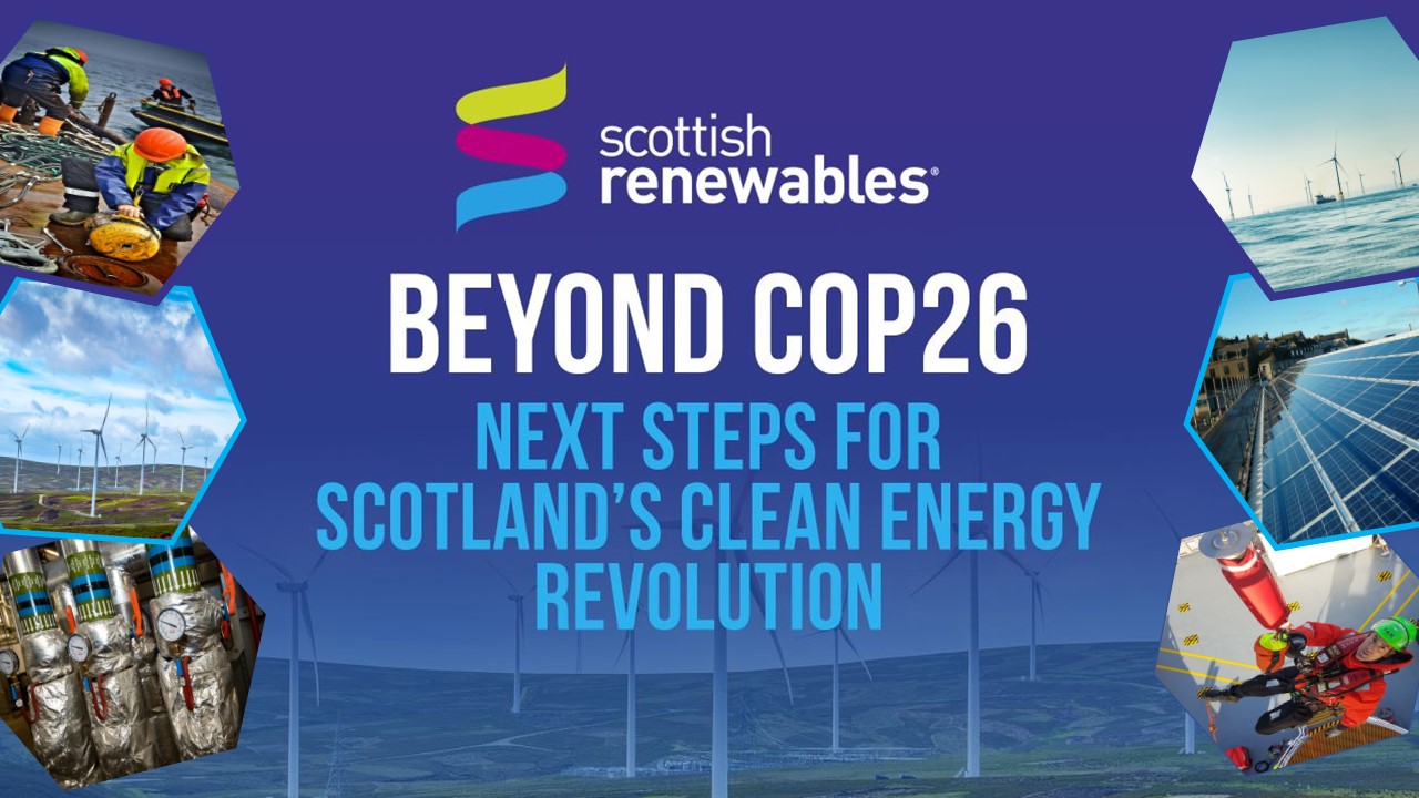 Renewable energy industry looks beyond COP26 and sets out key actions ...