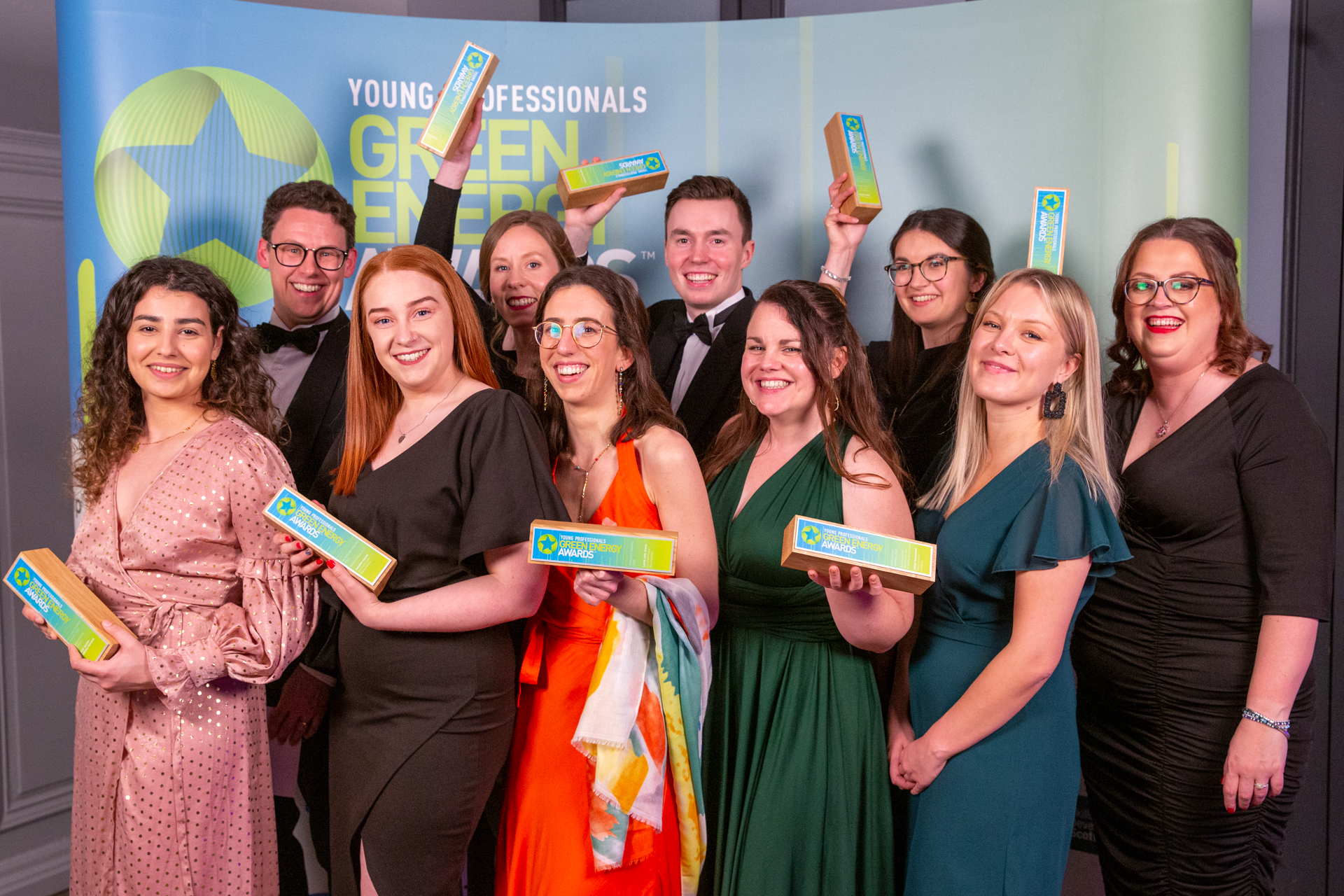 Eight rising stars honoured at the Young Professionals Green Energy Awards