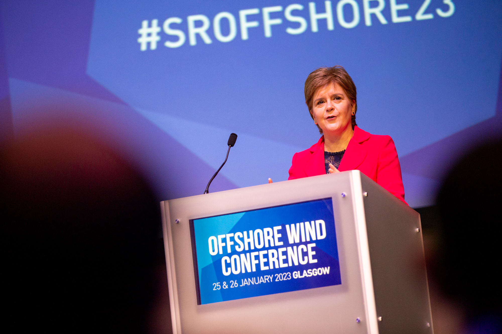 First Minister opens Scottish Renewables' Offshore Wind Conference 2023